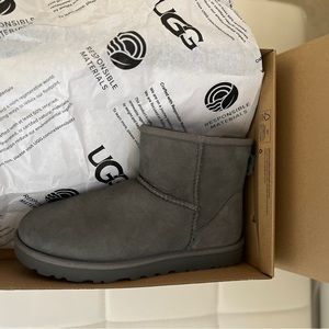 UGG | Shoes | Ugg Gray Classic Mini Ii Boot | Poshmark